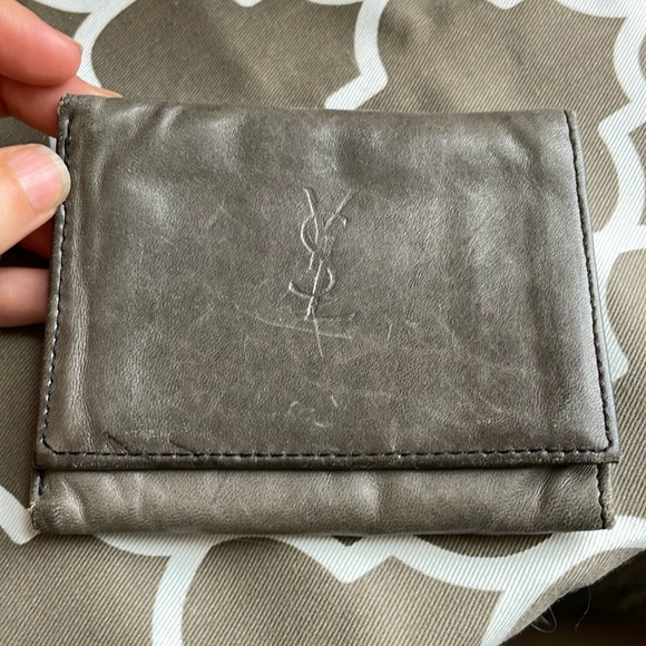 Yves Saint Laurent | Bags | Ysl Vintage Trifold Wallet | Poshmark